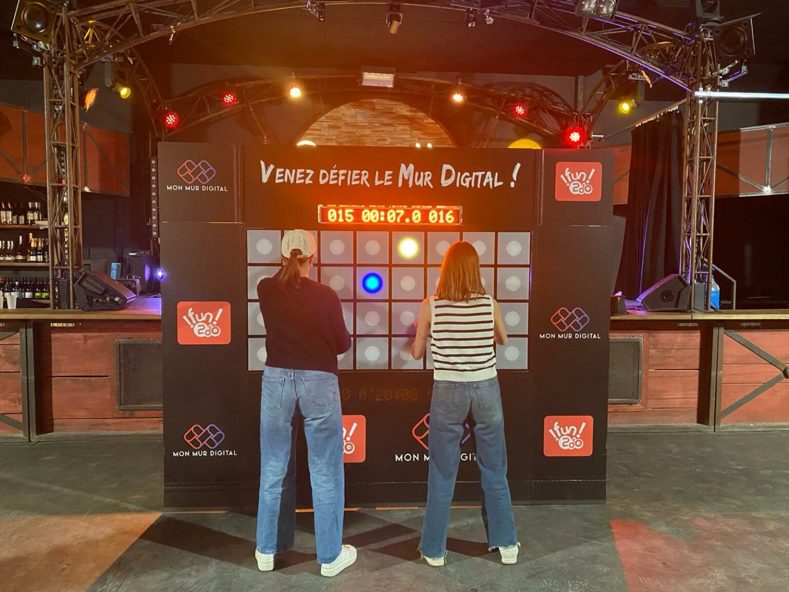 Mur digital interactif | Fun2do